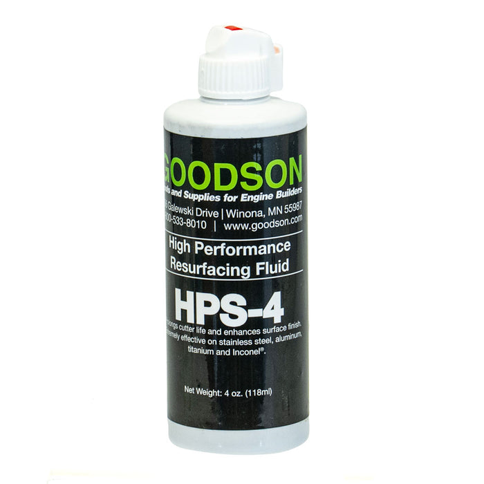 High Performance Resurfacing Fluid | HPS-4| Goodson Tools & Supplies