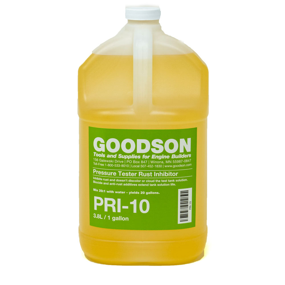 PRI-10 : Pressure Tester Rust Inhibitor| Goodson Tools & Supplies