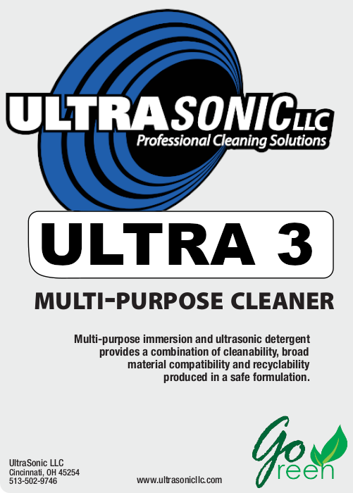 Multi-Purpose Ultrasonic Cleaning Detergent | UltraSonic LLC| Goodson ...