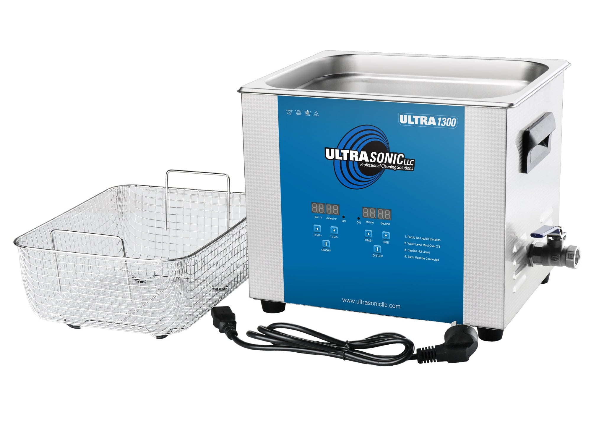 3.9 Gallon Tabletop Ultrasonic Cleaner | Digital Controls| Goodson ...