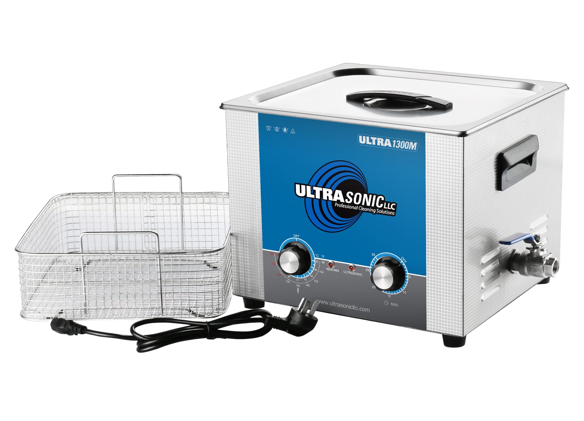 3.9 Gallon Ultrasonic Cleaner | Manual Controls| Goodson Tools & Supplies